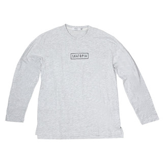 SKATOPIA BOX LOGO LONG TEE | 蝦皮購物