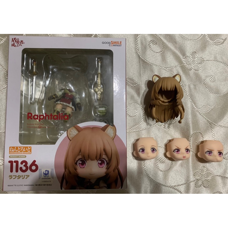 (殺肉)拆擺 GSC 1136 代理版 黏土人 盾之勇者成名錄 拉芙塔莉雅 GSC 1136 拉芙 獸耳 前後髮 三臉 | 蝦皮購物