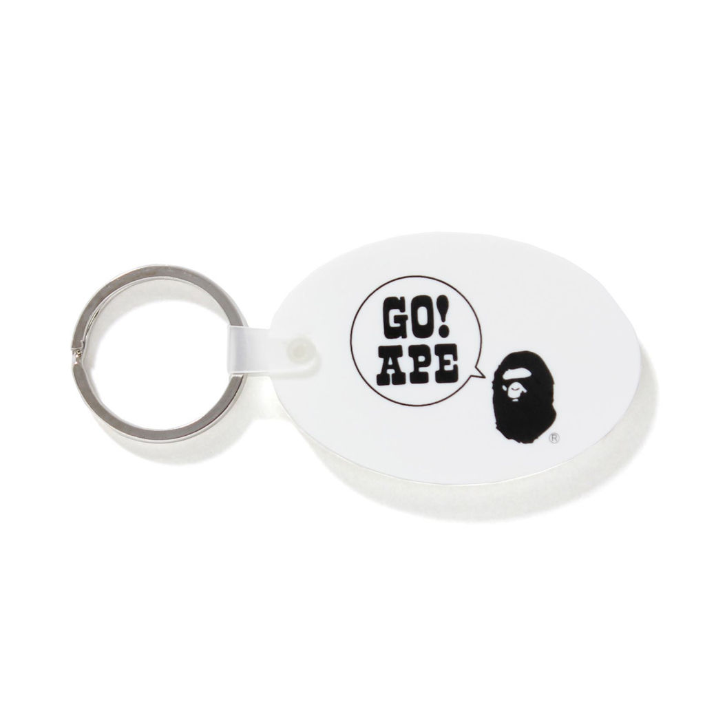 AirRoom【正品現貨】A BATHING APE BAPE RUBBER KEYCHAIN GO APE 吊飾 鑰匙 | 蝦皮購物