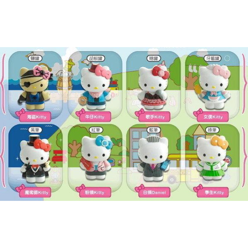 711集點商品 Hello Kitty 角色扮演公仔 餐桌系列 書桌系列 隱藏版 | 蝦皮購物