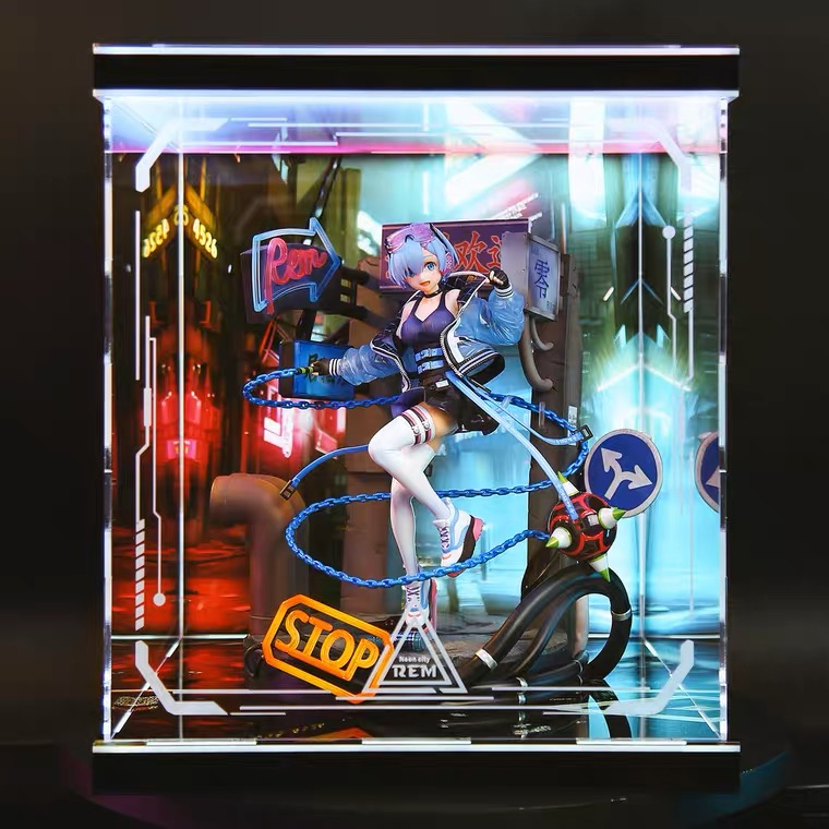 【一番賞模玩店】eStream SSF Re:從零開始的異世界生活 雷姆 霓虹都市ver. 專屬展示盒 (不含公仔) | 蝦皮購物