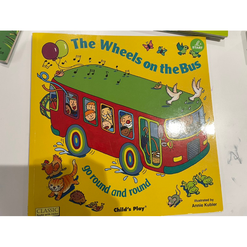 kidsread JY book 點讀親子互動經典繪本系列 - The Wheels on the bus | 蝦皮購物