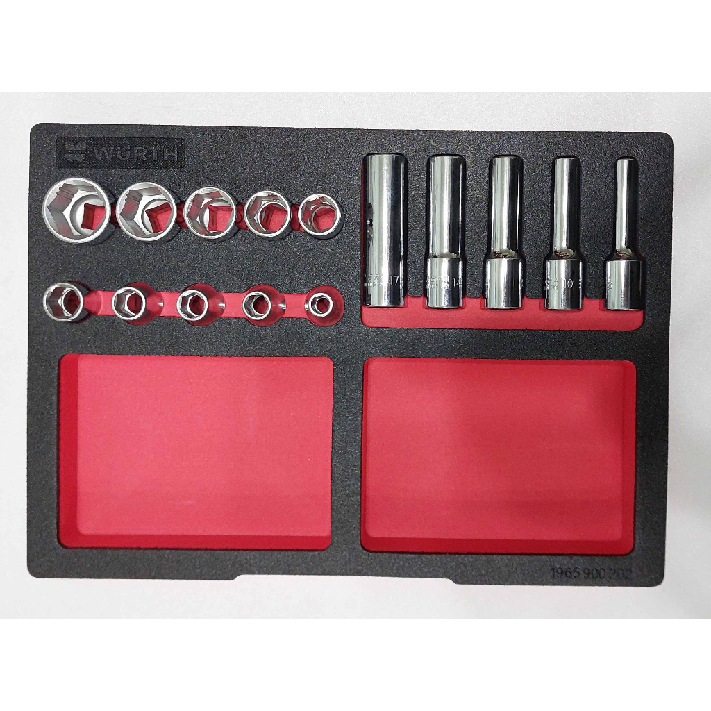 福士 WURTH 1/2英吋 4分 套筒組 15PCS 工具 手工具 套筒 長套筒 短套筒 商品如圖【全新】 | 蝦皮購物