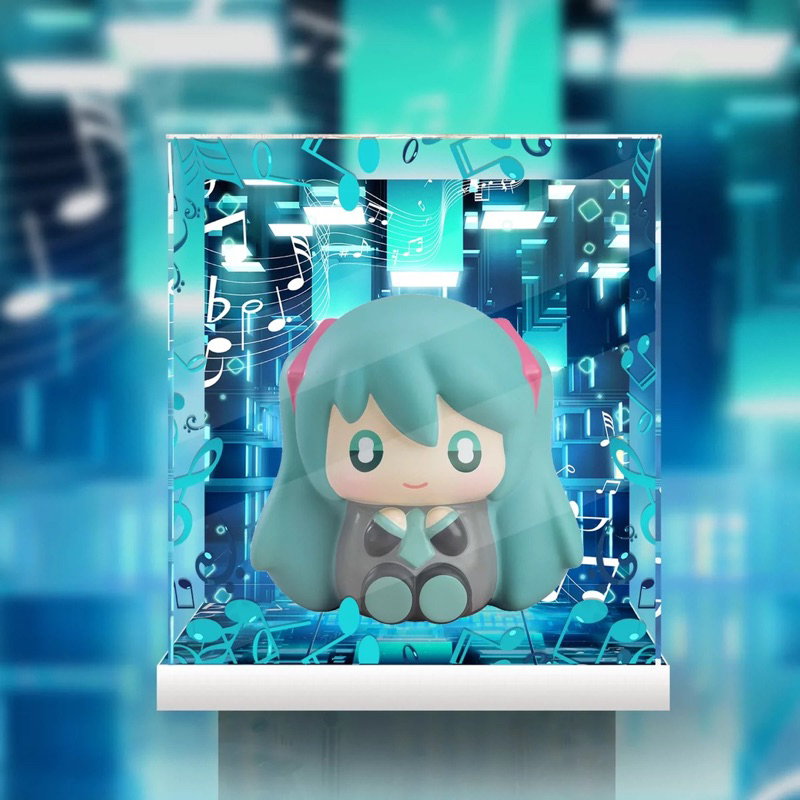 《Yao 挖寶趣》GSC 棉花糖人 初音未來 miku Q版公仔 專用展示盒 | 蝦皮購物