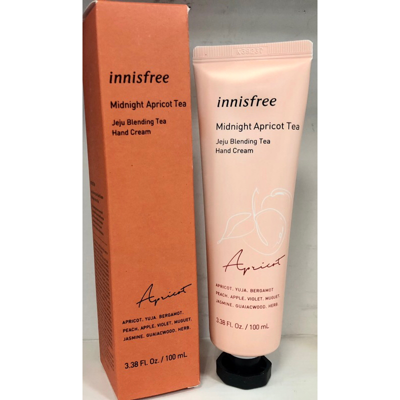 「全新商品」innisfree Midnight Apricot Tea Hand Cream護手霜 | 蝦皮購物