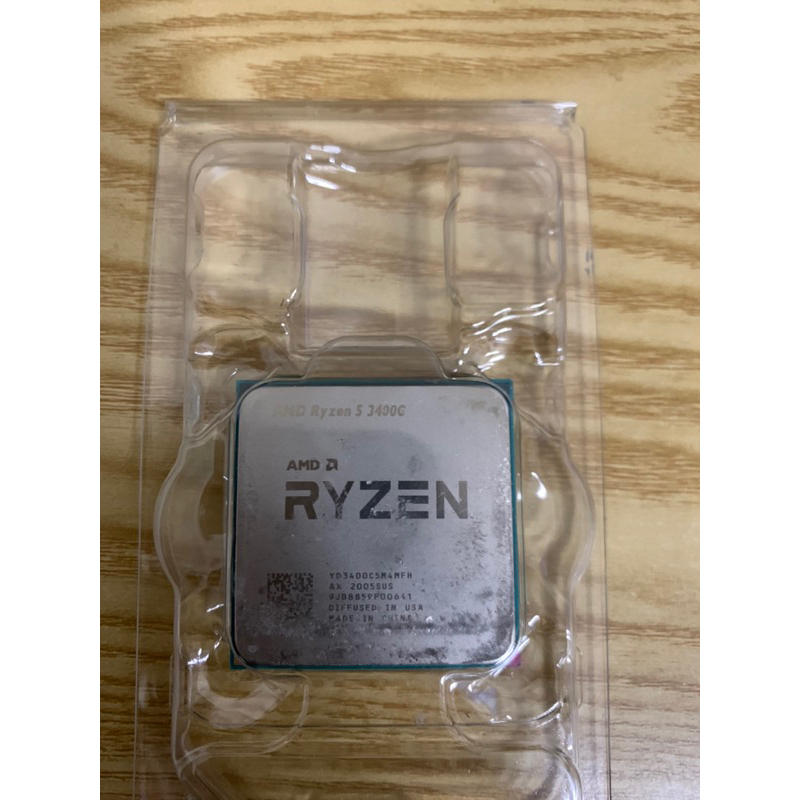 AMD CPU R5 3400g (Ryzen 5 3400g) | 蝦皮購物
