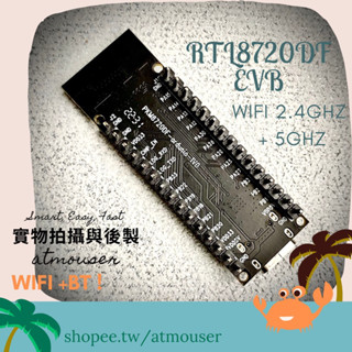 (AT♾️)AMB25 RTL8720DF開發板,WiFi 2.4G+5G,藍芽5,RTL8720應用Arduino教學 | 蝦皮購物