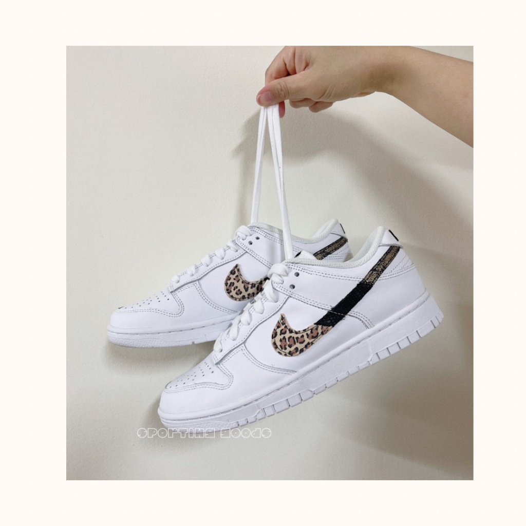 S.G Nike Dunk Low SE Animal Instinct DD7099-100 白 獸紋 女鞋 休閒鞋 | 蝦皮購物