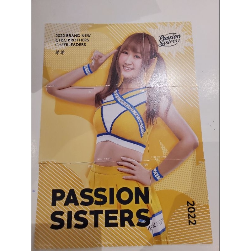 中信兄弟啦啦隊 Passion Sisters vol.2 年度女孩卡 制服拼圖卡區 | 蝦皮購物