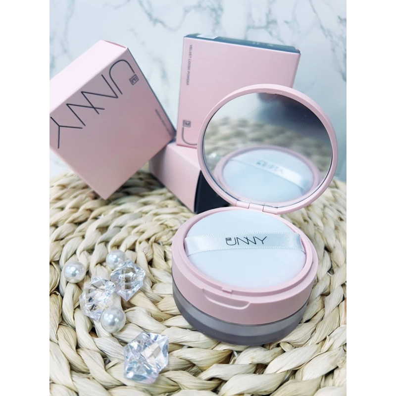 ️現貨 ️(附中文標)韓國IM UNNY輕透亮顏無瑕控油定妝蜜粉(光感紫12g) | 蝦皮購物