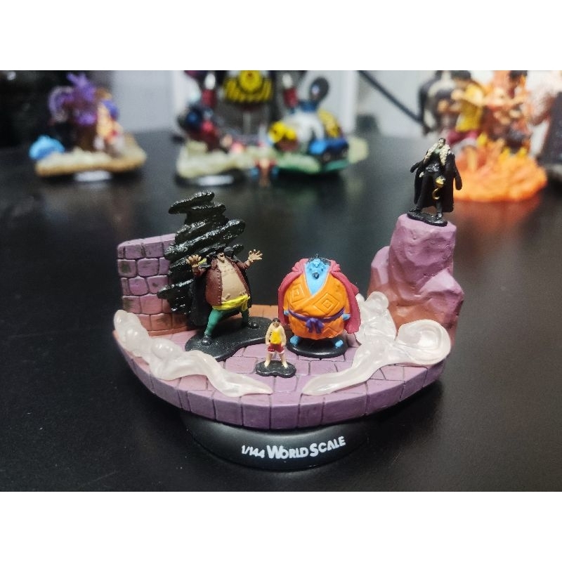 1/144 worldscale 名場景 航海王 海賊王 魯夫 慎平 黑鬍子 克洛克達爾老沙 | 蝦皮購物