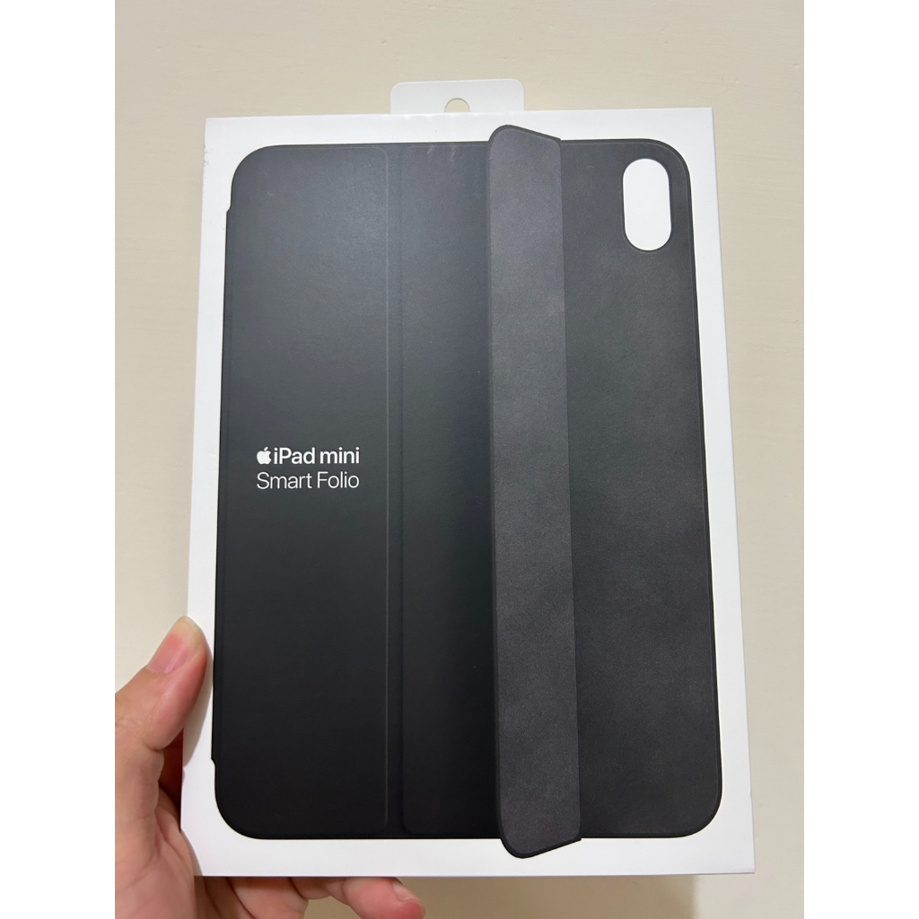 現貨免運 台中市區可面交 全新apple 聰穎雙面夾， Ipad Mini 第 6 代 保護殼 黑色原廠公司貨 蝦皮購物