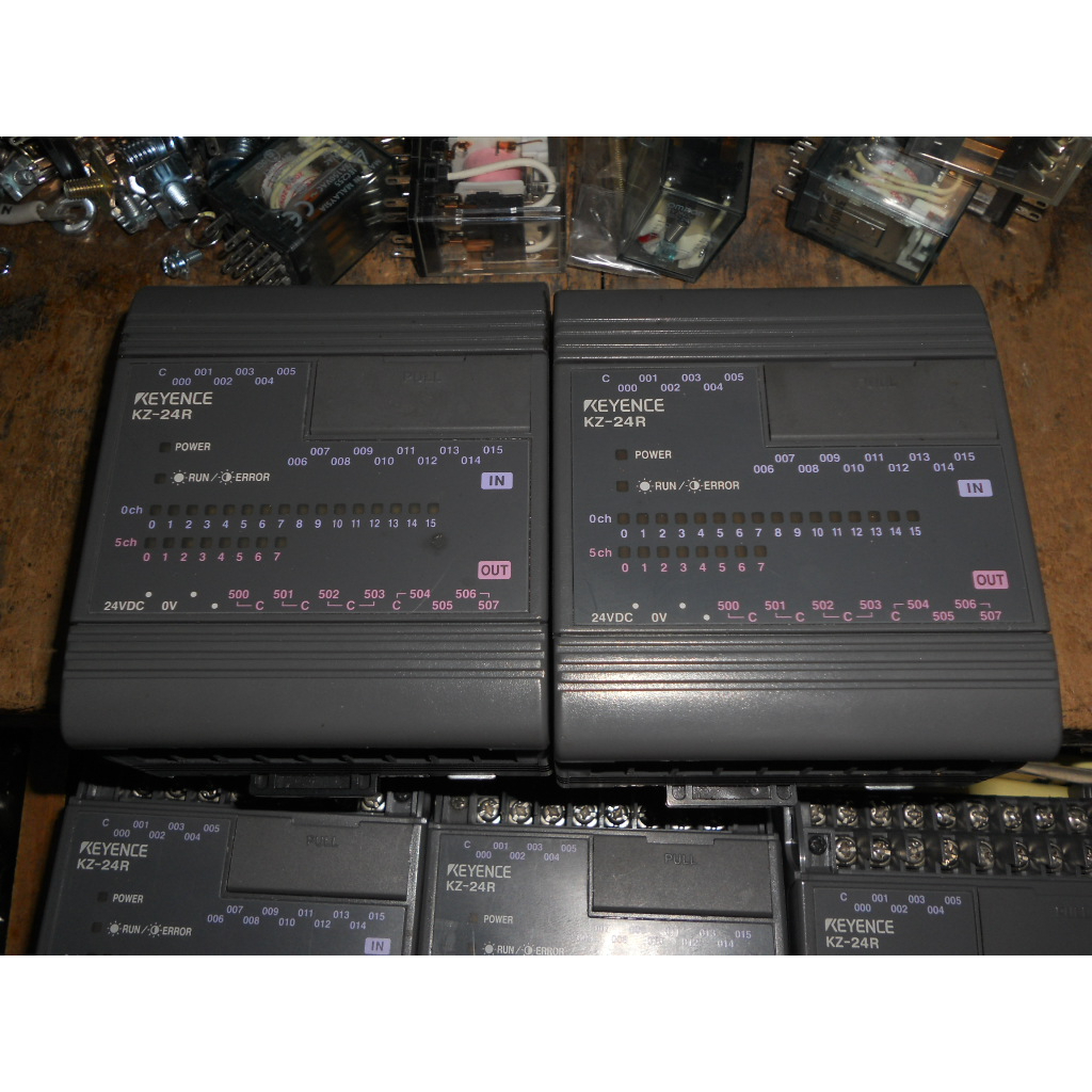 日本 KEYENCE 基恩斯 小型 PLC KZ-24R 可程式控制器 (D2) | 蝦皮購物