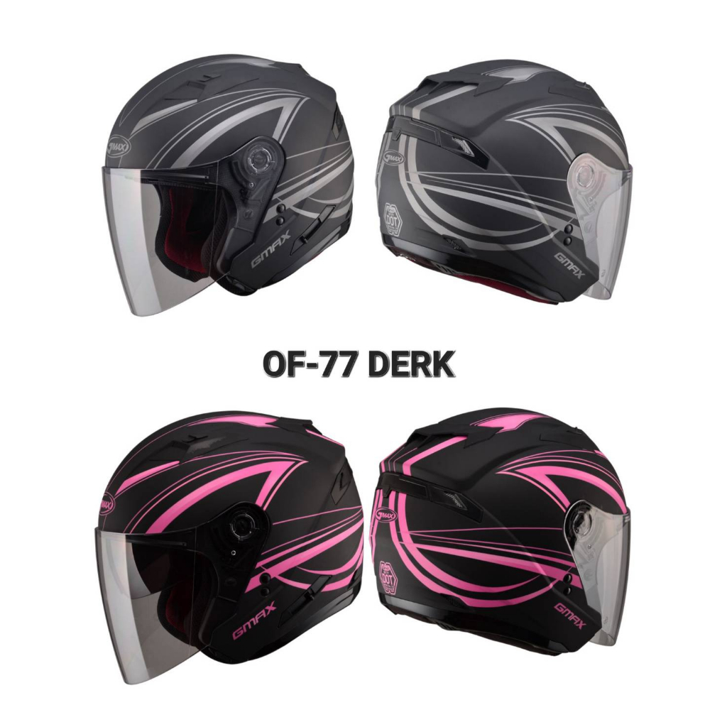 SOL GMAX OF-77 DERK 半罩 3/4罩 內藏墨鏡 雙D扣 加長鏡片 安全帽 | 蝦皮購物