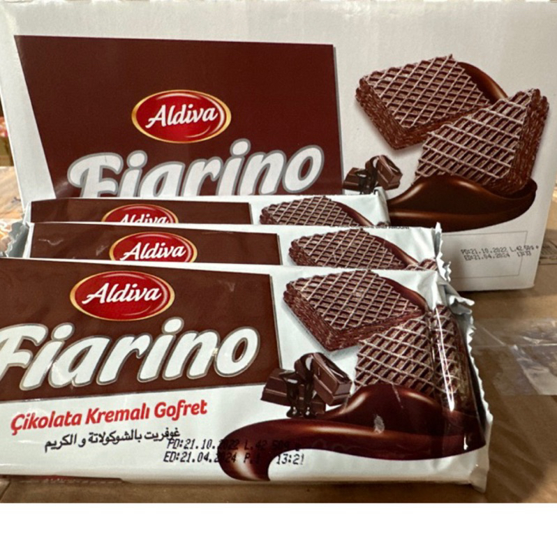 Aldiva Fiarino 法力-O威化酥-可可 香草 威化餅乾 點心 下午茶 零食 | 蝦皮購物