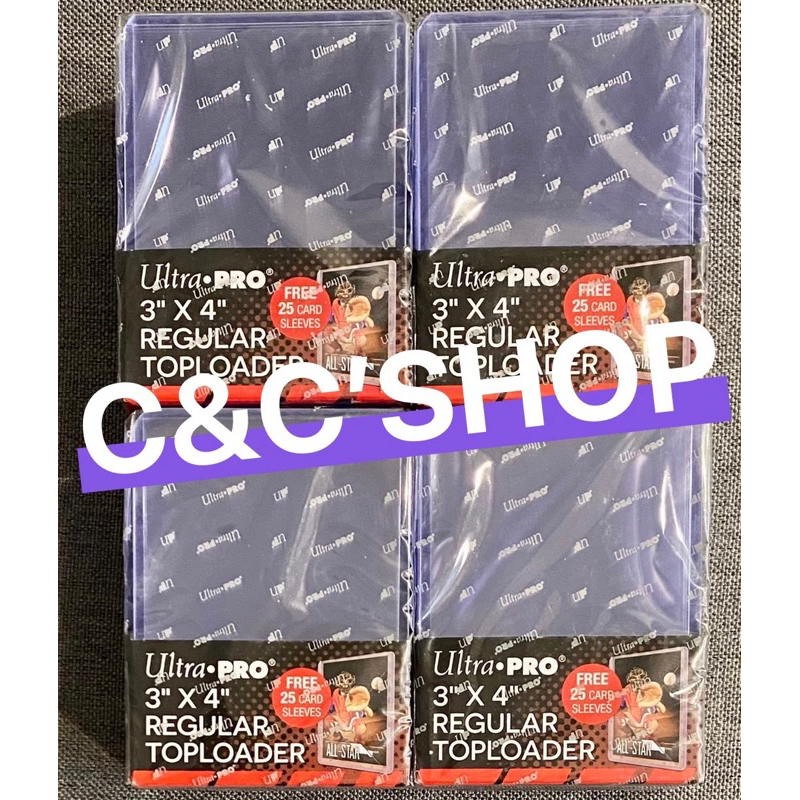 【CCSHOP】美國Ultra Pro 35pt 55pt卡夾塑膠殼一盒25個 內盒加贈25張薄膜NBA MLB寶可夢 | 蝦皮購物