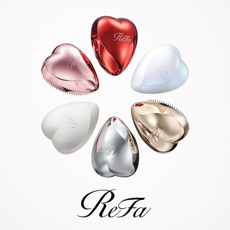 [ReFa] ReFa HEART BRUSH 心形梳 美髮梳 《7種顏色》 | 蝦皮購物