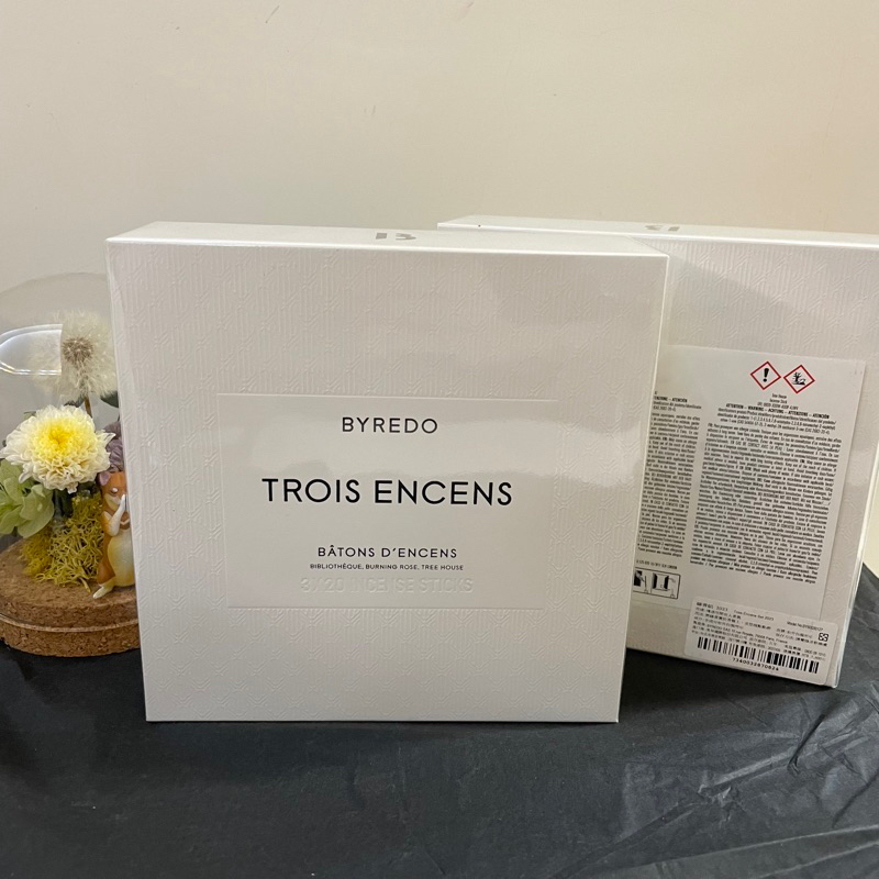 【柴媽黑白賣】 Byredo 線香組 Trois Encens Set 2023 懷舊書香 森中樹屋 熾火玫瑰 | 蝦皮購物