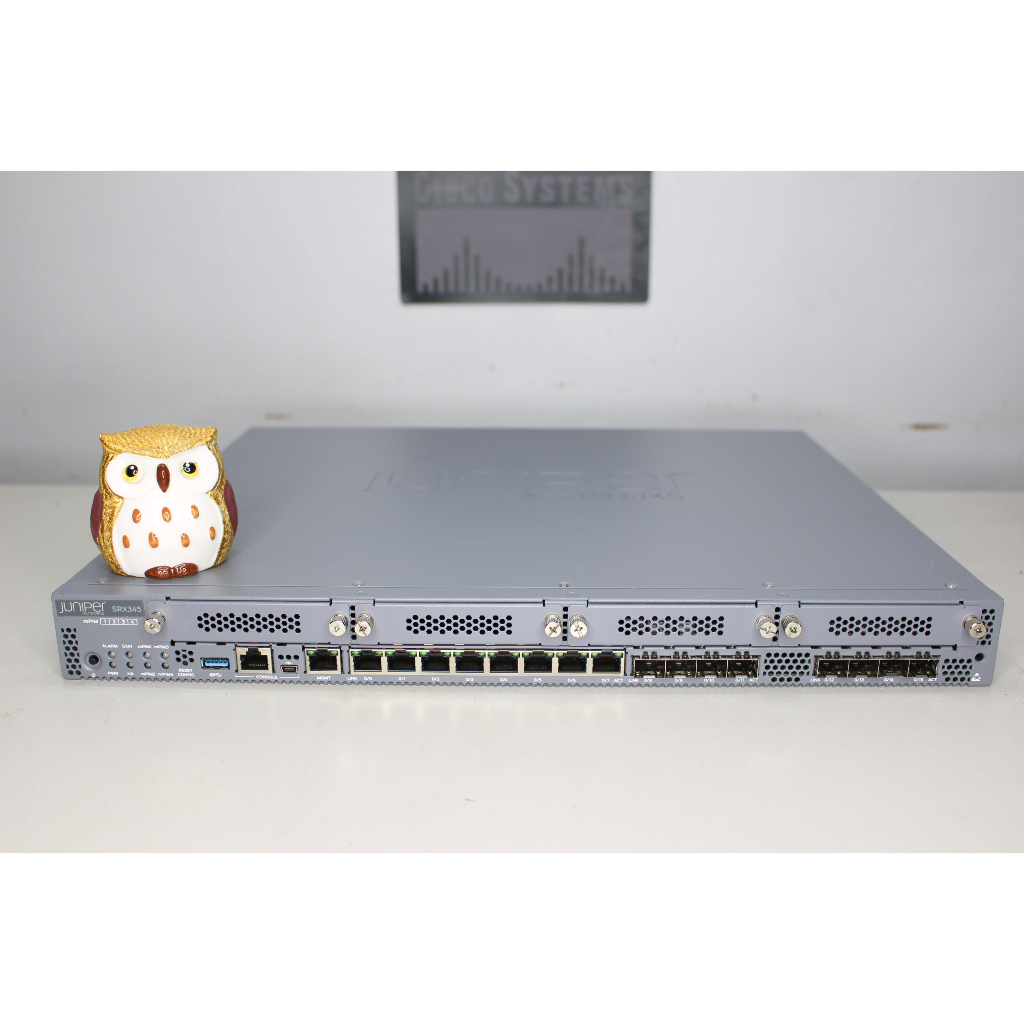 Juniper SRX345 8× GE RJ45 & 8× GE SFP Ports Security Service | 蝦皮購物