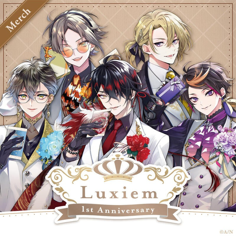 【代購／預售｜可取付】Luxiem一週年 一周年 L團 立牌/徽章/項鍊/拍立得/壓克力吊飾 選角區 | 蝦皮購物