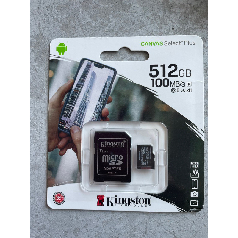 Kingston 金士頓 512G microSDXC TF U3 記憶卡 | 蝦皮購物
