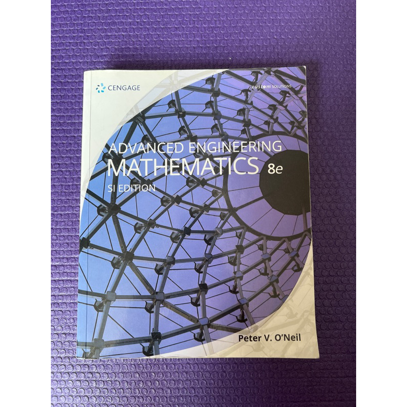 ADAVANCED ENGINEERING MATHEMATICS 8e / 工程數學用書 | 蝦皮購物