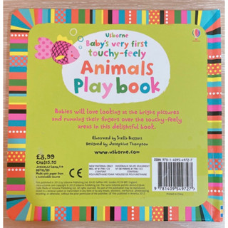 《英國Baby’s very first touchy-feely》Animals play book（動物觸摸書） | 蝦皮購物