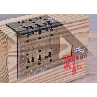 鴻利工具行【附發票】日本 SHINWA 鶴龜 2x4" 止型定規 快速標記分位點 62115 | 蝦皮購物