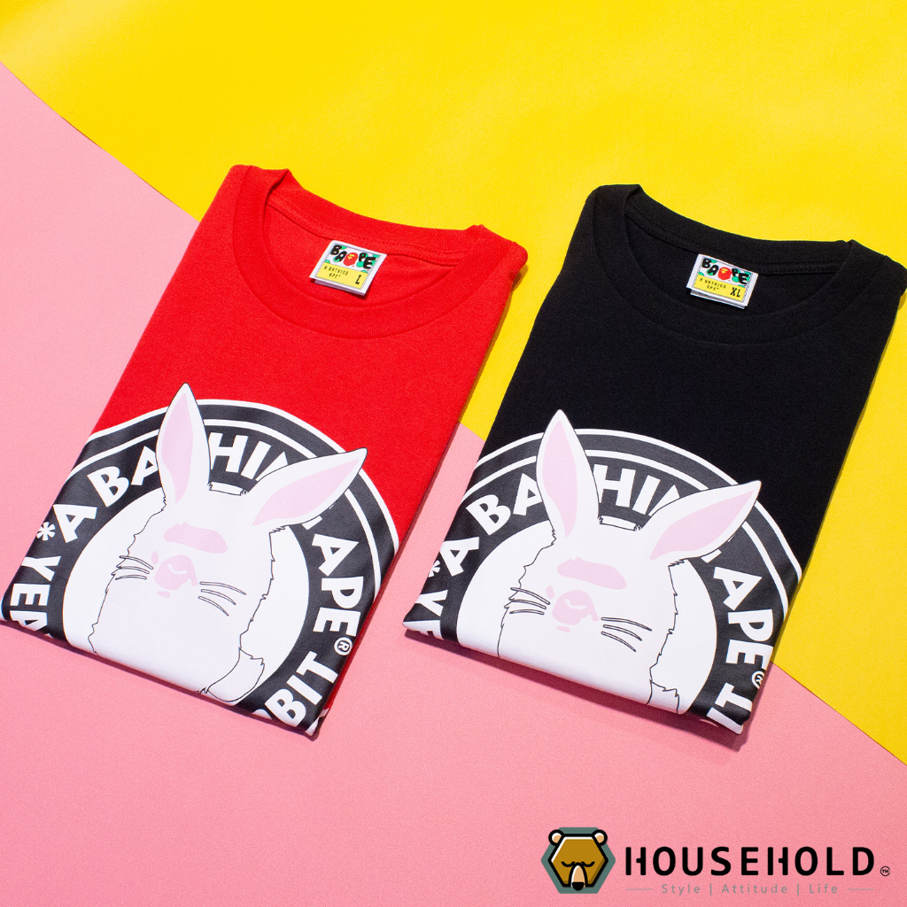 【HOUSEHOLD】BAPE Year of the Rabbit Ape Head Tee 兔年 大頭 限定 | 蝦皮購物