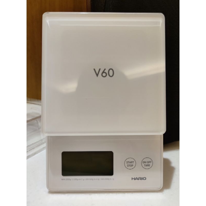 全新公司貨 HARIO V60清透玻璃手沖咖啡電子秤 琉璃白 VSTG-2000-W-TW 絕美商品 超低價 | 蝦皮購物
