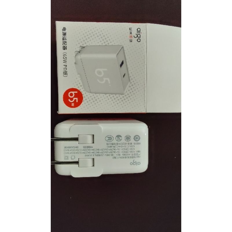 aigo 65W(PD版) ,支援筆電、iPhone快充,安卓快充 | 蝦皮購物