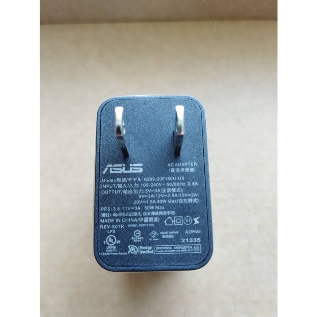 【愛買舖】全新 現貨 華碩 原廠 ASUS 30W/90cm asus PD充電線 支援ROG 1/2/3 ZENFO | 蝦皮購物