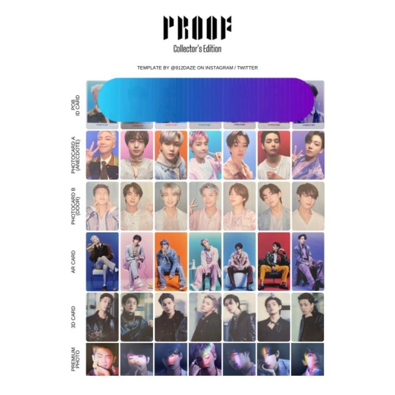 BTS proof Collector’s Edition /BTS Proof 珍藏版-成員拆售 | 蝦皮購物