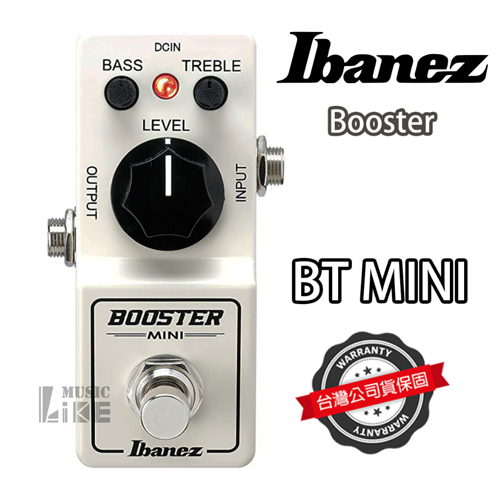 『日本製造』Ibanez BTMINI 效果器 單顆 Booster 增益 破聲 公司貨 mini | 蝦皮購物