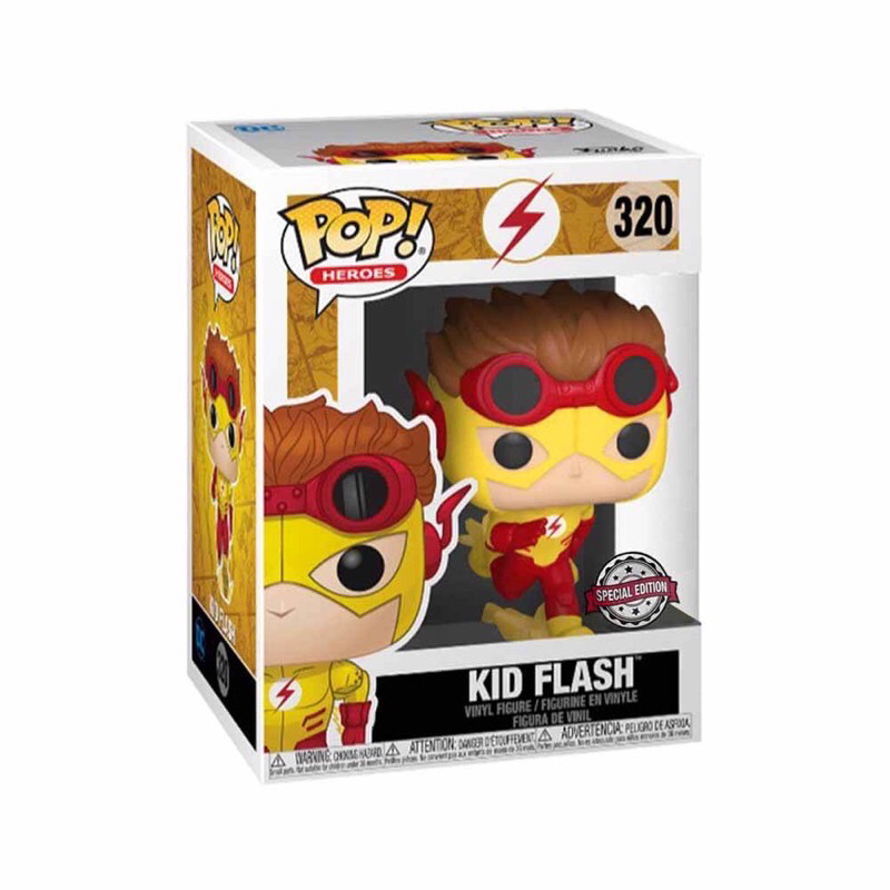 Funko POP 320 少年正義聯盟 閃電小子 DC 正義聯盟 限定版 | 蝦皮購物