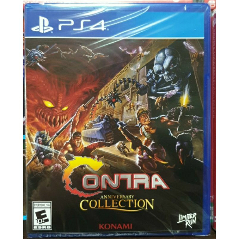 【超級稀有遊戲】PS4遊戲 Contra Anniversary Collection 魂斗羅週年紀念合輯 全球限量發行 | 蝦皮購物