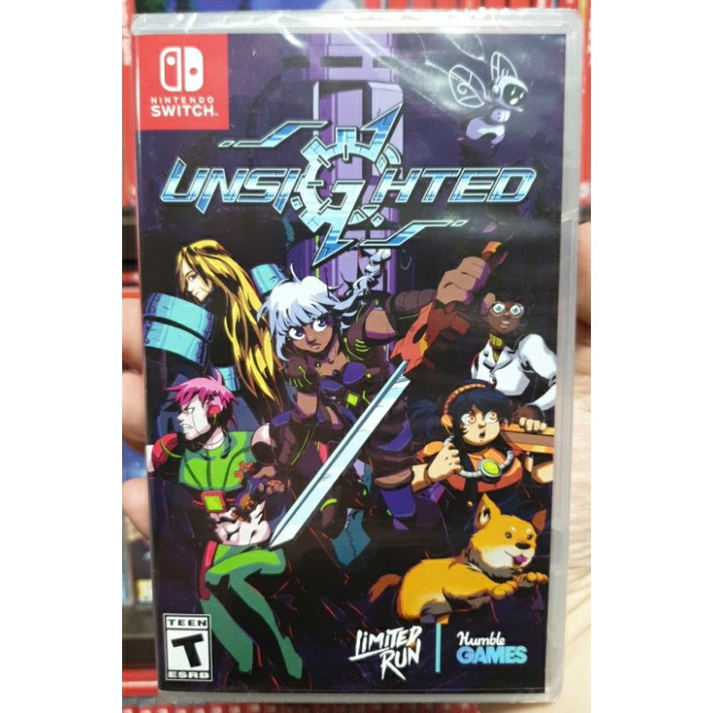 【超級稀有遊戲】NS Switch遊戲 UNSIGHTED 中文版 全球限量發行 ARPG 動作角色扮演遊戲 | 蝦皮購物