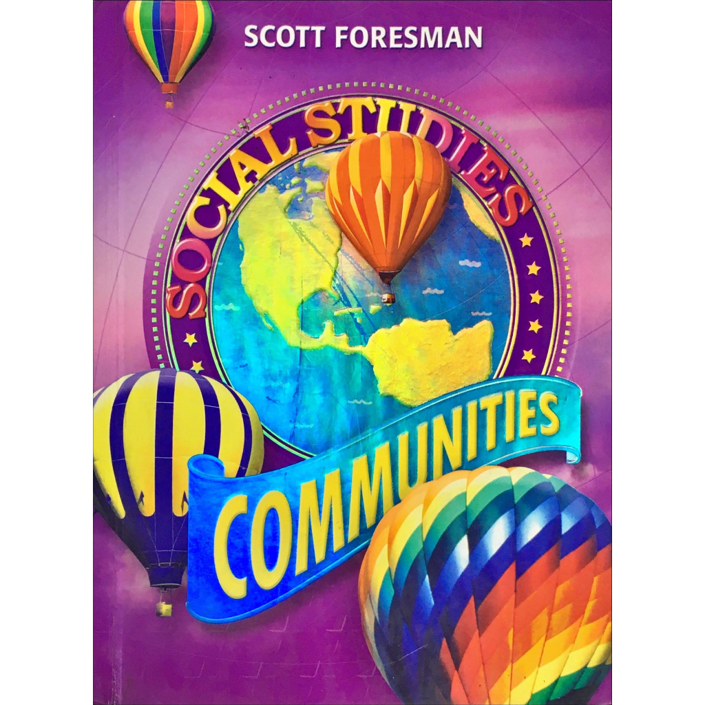 【美國三年級二手教科書】Social Studies Communities Grade 3 (-_T1208-) | 蝦皮購物