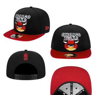 NEW ERA X 憤怒鳥 9FIFTY 950OF ANGRY BIRDS NBA 公牛隊 黑/紅 聯名款【TCC】 | 蝦皮購物