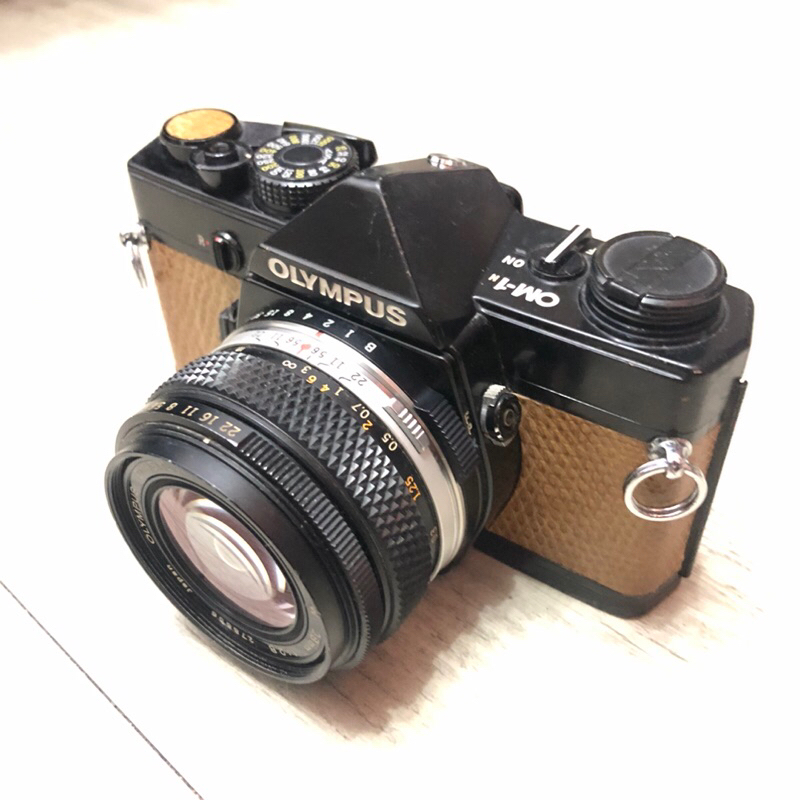小瑕商品限時特賣 Olympus OM1n限量黑菊機 可選配OM28mm f2.8廣角隨身鏡 | 蝦皮購物