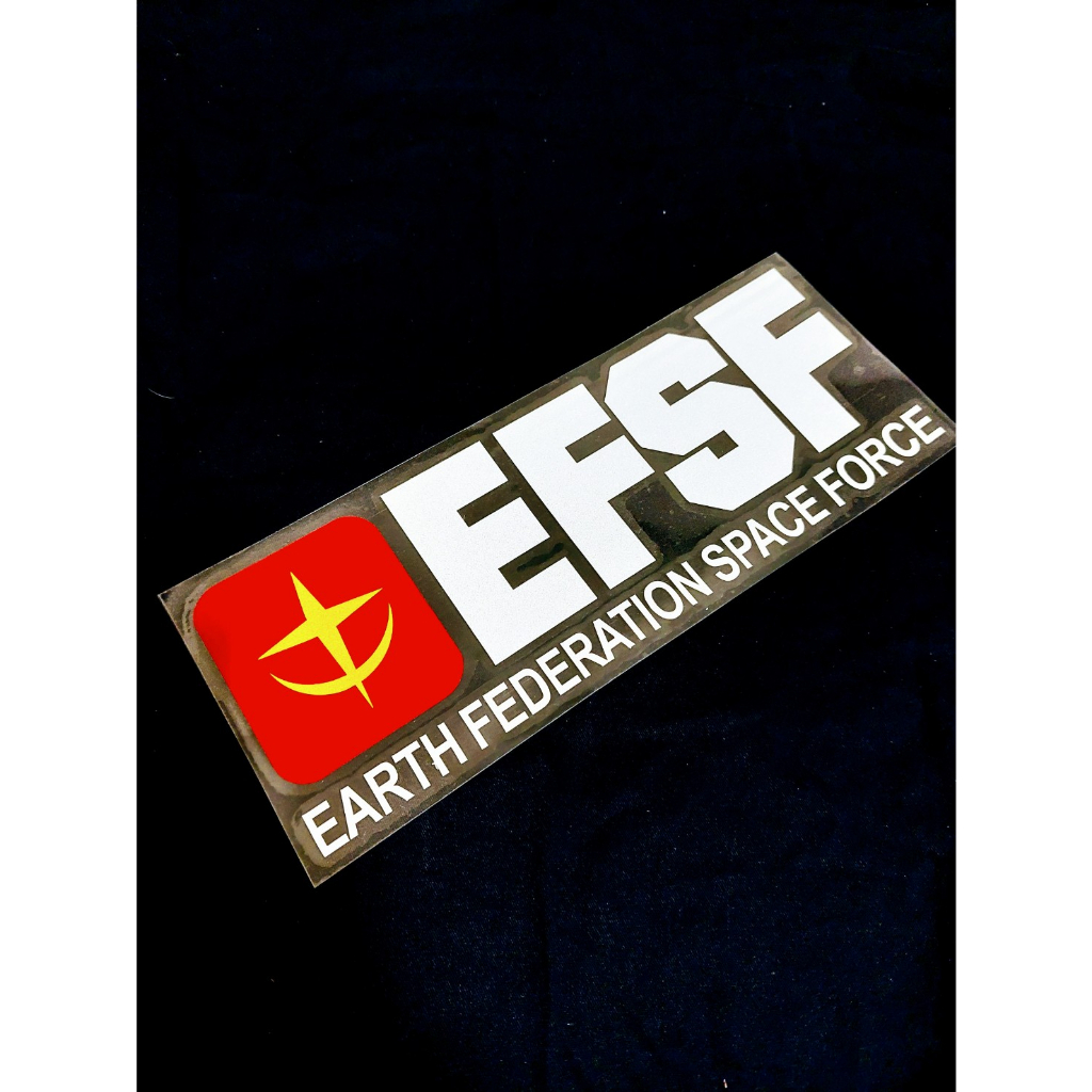 現貨【反光貼 AE 地球聯邦 EFSF】組織 鋼彈 車貼 車身 反光貼紙 機車 汽車 電腦 筆電 手機 模型 3C | 蝦皮購物