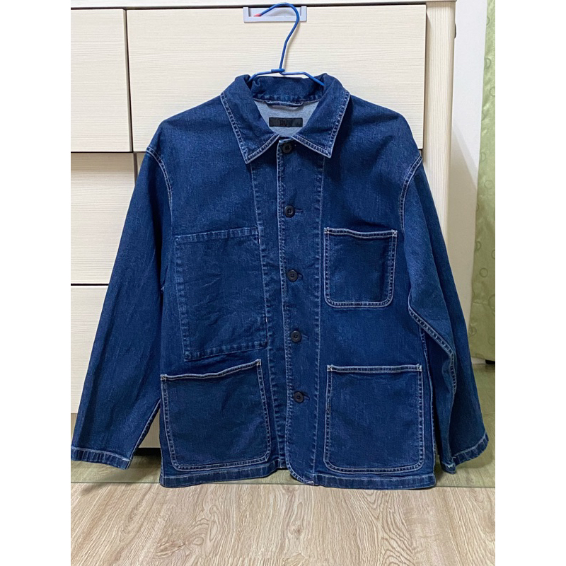 GU牛仔外套 原價1490🔥12小時內出貨🔥 | 蝦皮購物