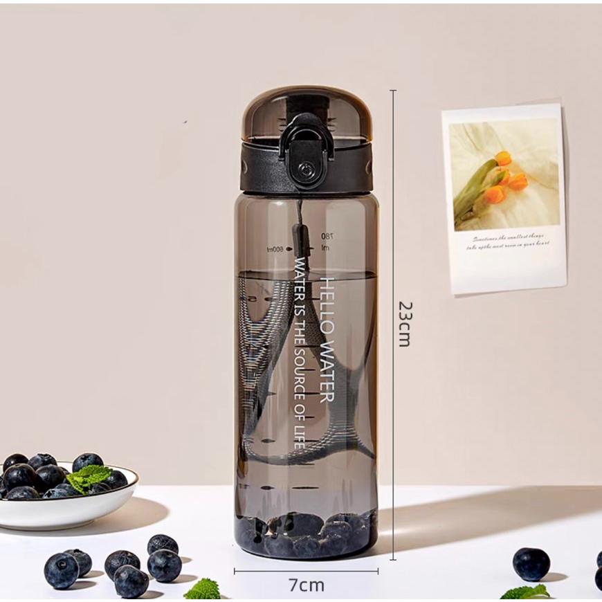 【熱銷現貨】780ML 彈蓋式水壺 運動水壺 透明 運動水壺 透明水壺 大容量水壺 健身水壺 兒童水壺 小水壺 露營水壺 | 蝦皮購物