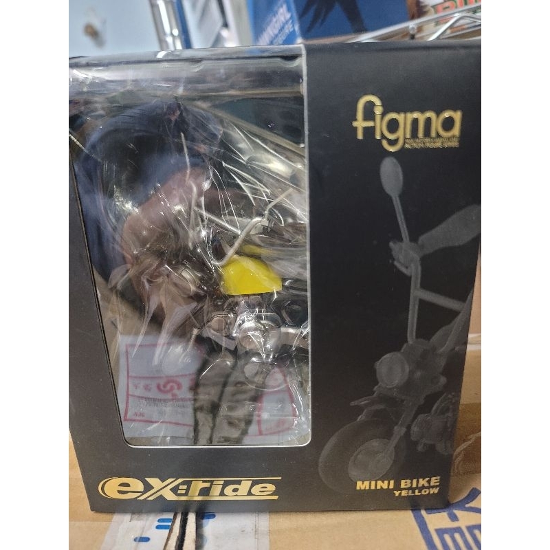 全新未拆 max factory figma figma ex:ride 006黃色迷你機車freeing | 蝦皮購物