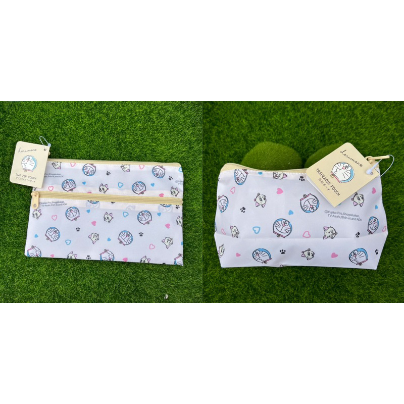 全新 日本 大創 DAISO Doraemon 哆啦A夢 小叮噹 拉鍊包 化妝包 收納包 萬用包 | 蝦皮購物