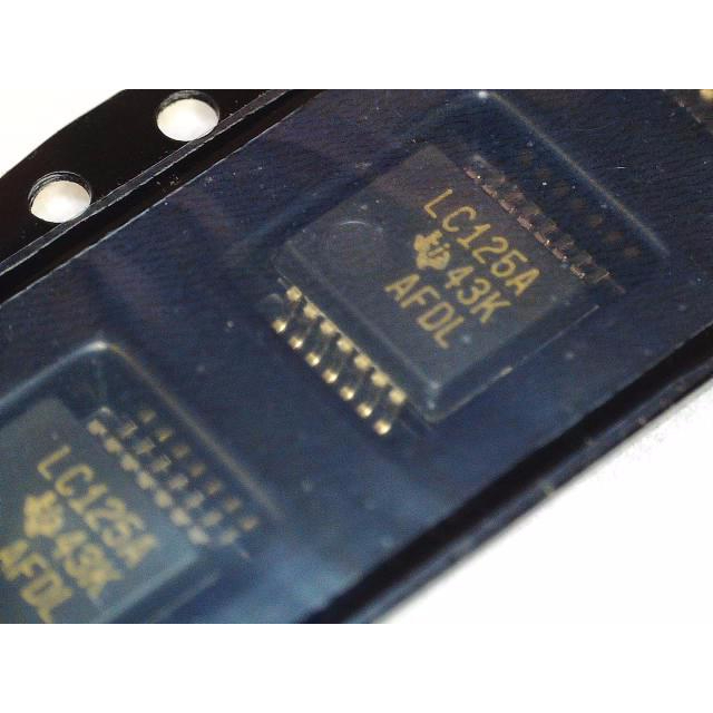 SN74LVC125ADBR LC125A TI IC BUF NON-INVERT 3.6V 14SSOP | 蝦皮購物