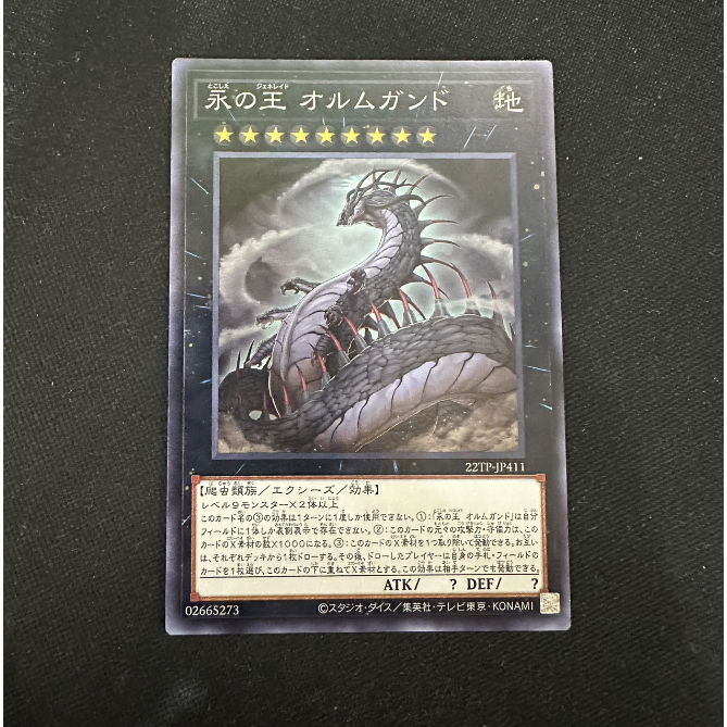 (C) 遊戲王 22TP-JP411 普卡 永久之王 歐夢加德 | 蝦皮購物