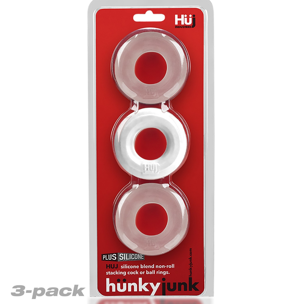 美國 HUNKY JUNK 超彈力哈奇屌環 3件組 HUJ 3 COCK RING 結合舒適與彈力的高質感屌環 持久環 | 蝦皮購物