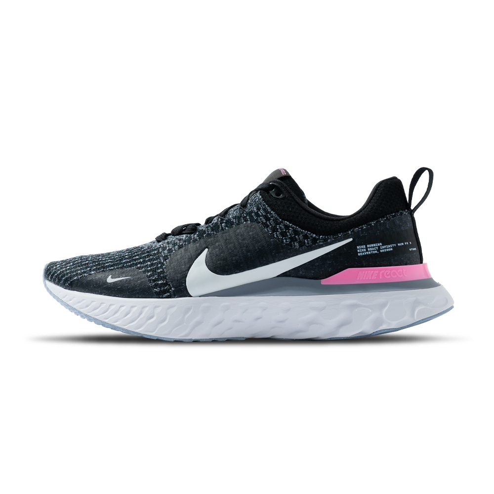 Nike React Infinity Run FK 3 男 黑 包覆 路跑 運動 休閒 慢跑鞋 DZ3014-001 | 蝦皮購物