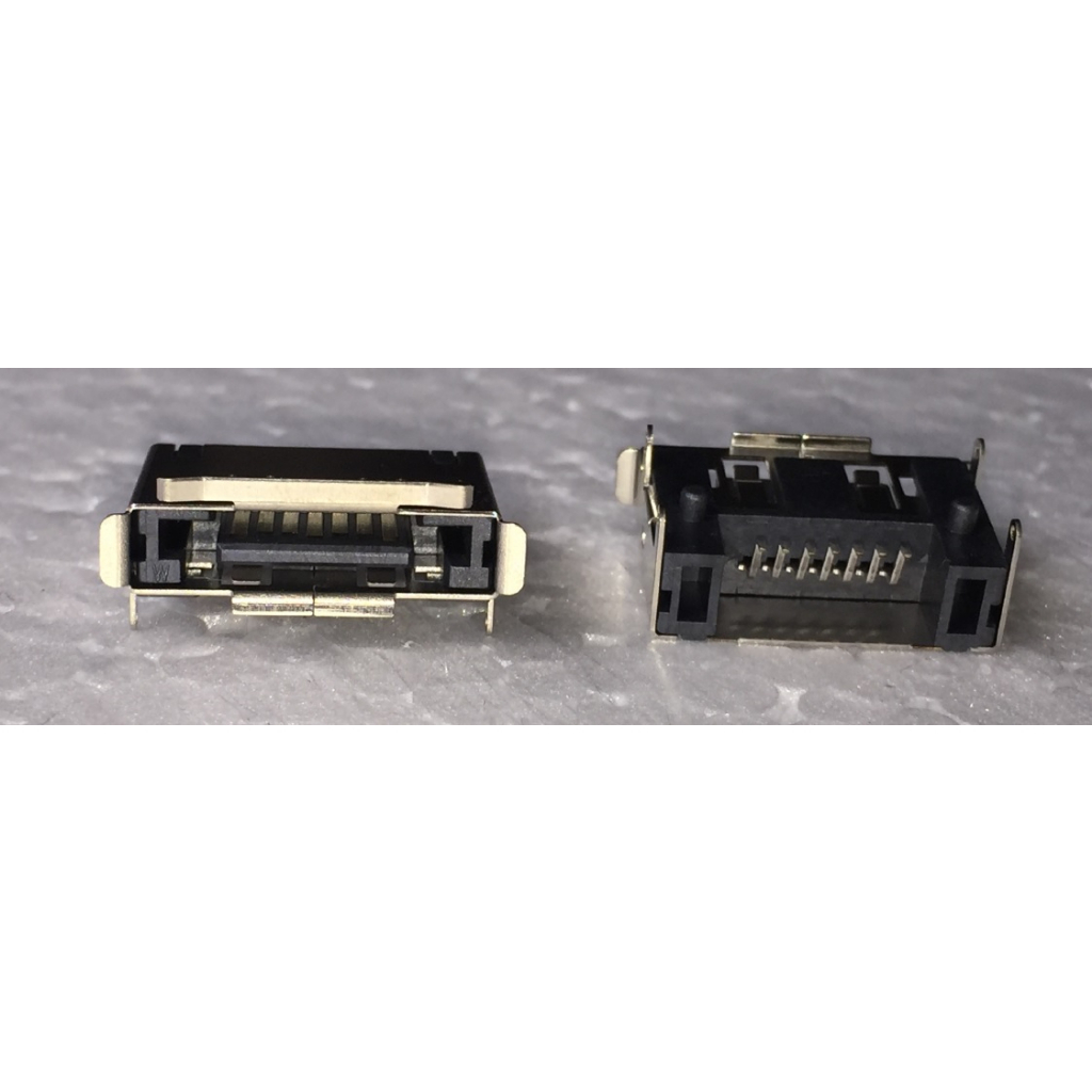 【IF】ESATA 7pin connector 90度 SMD Standard 金手指朝上 連接器 | 蝦皮購物